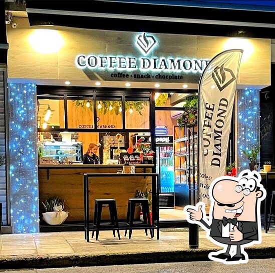 Menu at Coffee Diamond, Acharnes