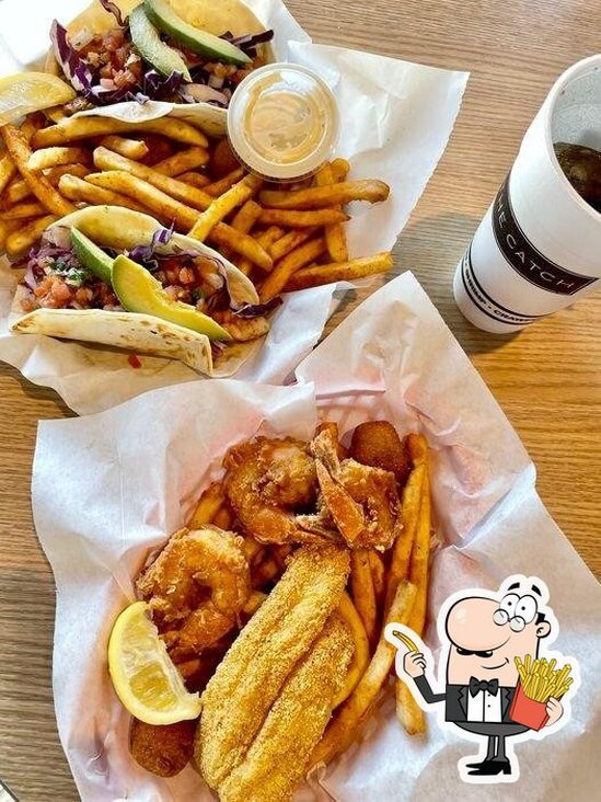 Menu at The Catch restaurant, Midwest City