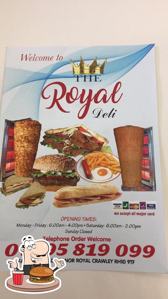 The Royal Deli, Crawley - Restaurant menu, prices and reviews