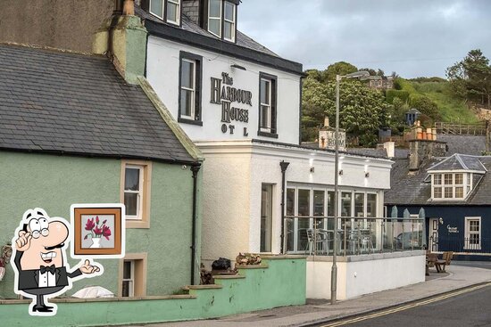 Menu at Harbour House Hotel restaurant, Portpatrick