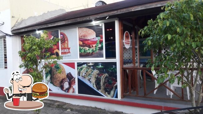 Menu at JC's Burgers "Donde tus antojos son nuestra inspiracion ...