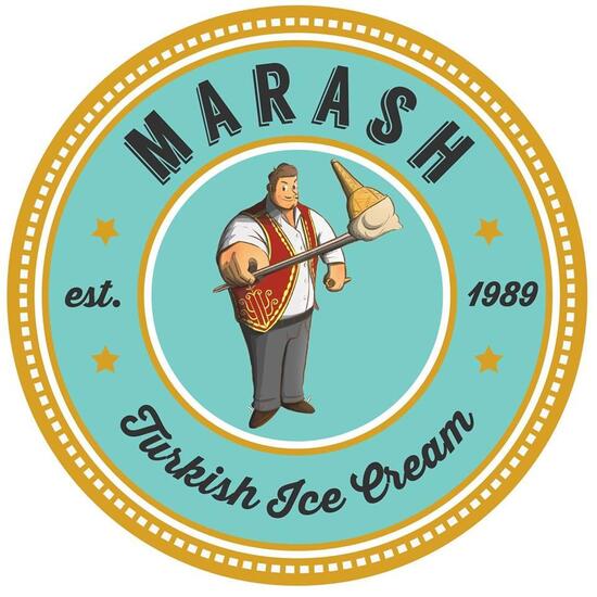 Menu at Marash Turkish Ice Cream restaurant, Ho Chi Minh City