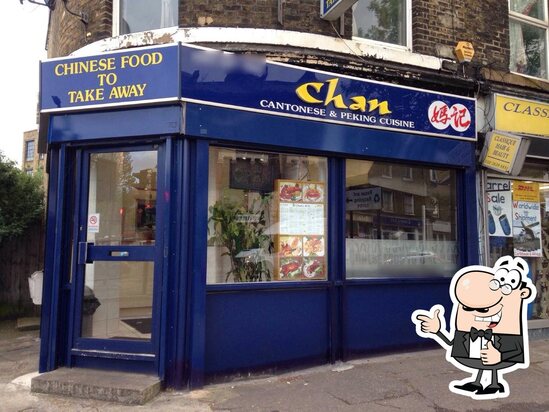 Menu at New Chans fast food, London, 726 Old Kent Rd