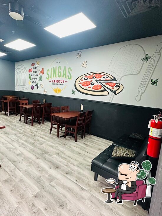 Singas Famous Pizza, 124 Talmadge Rd in Edison - Restaurant menu and ...