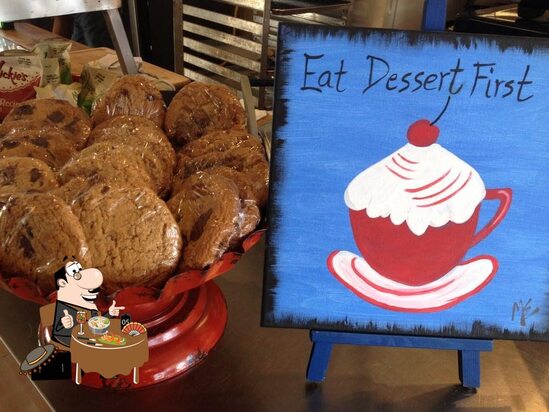 Menu at Cake Café cafe, San Antonio, Donaldson Ave