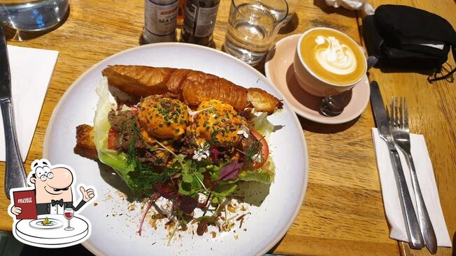 Menu at Double Maker Coffee cafe, Brisbane City