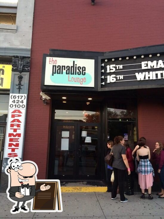 Paradise Rock Club in Boston - Restaurant menu and reviews