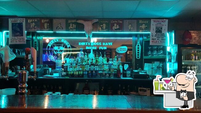 Menu at Dirty Dogs Saloon pub & bar, Green Bay