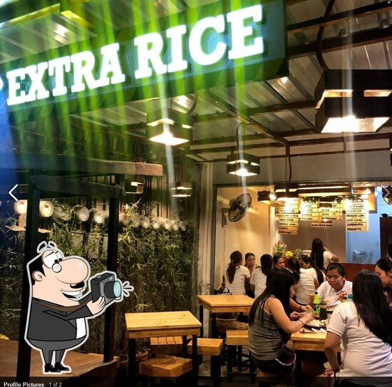 Menu at Extra Rice restaurant, Santo Tomas