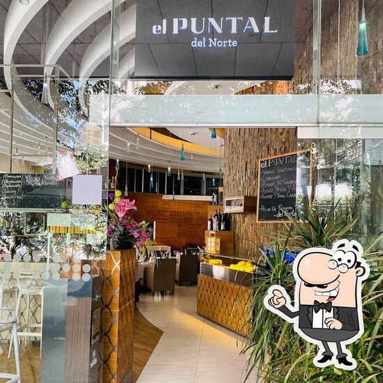 Menu at El Puntal del Norte restaurant, Mexico City