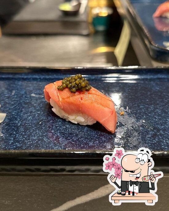 Menu at Sushi Fan restaurant, New York City