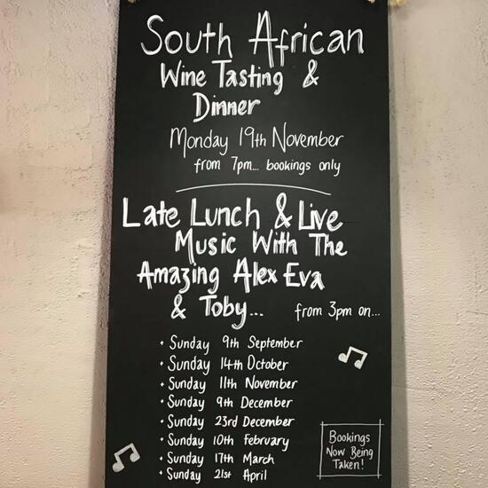 Menu at Broadley's pub & bar, Ilkley