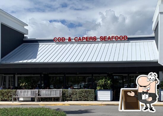 Menu at Cod & Capers Seafood Marketplace and Café restaurant, North ...