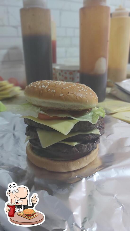 Carta del restaurante Manny's Burger, Guiza