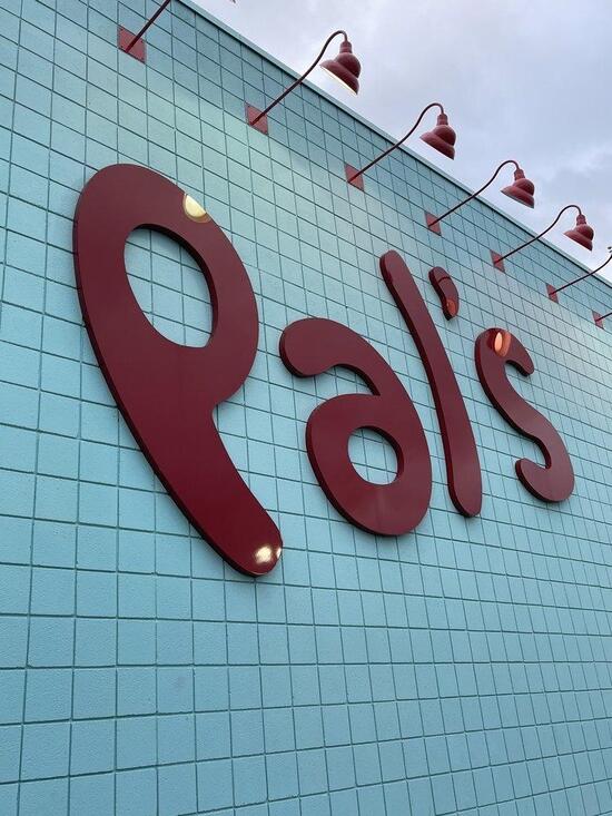 Menu at Pal's restaurant, Jefferson City