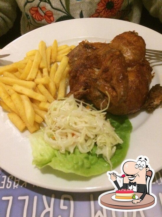 Menu at Wienerwald fast food, Fellbach