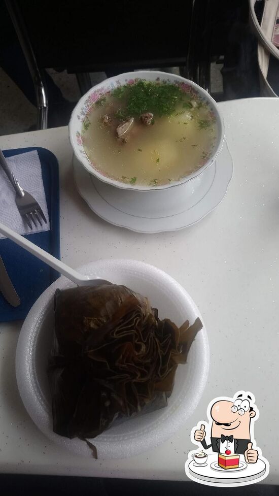 Menu at Buckingham cafe, Bogotá