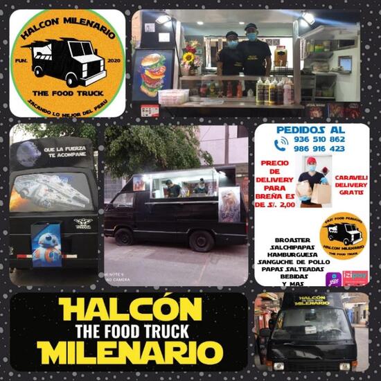 Carta del restaurante Halcón Milenario THE FOOD TRUCK, Breña