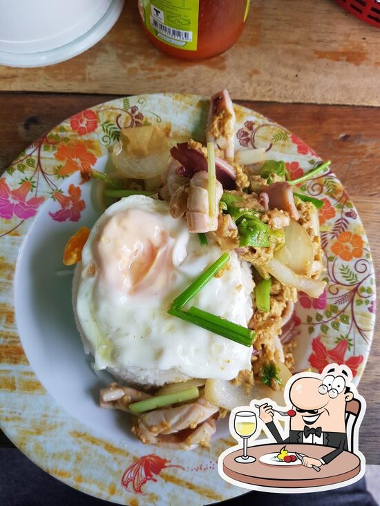 Menu at home kitchen restaurant, Pattaya City