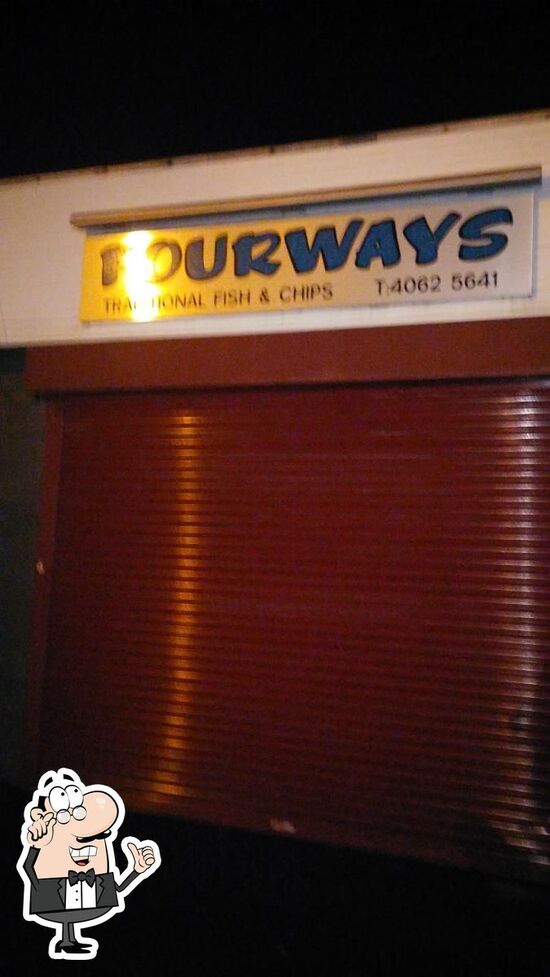 Menu at Four Ways restaurant, Banbridge