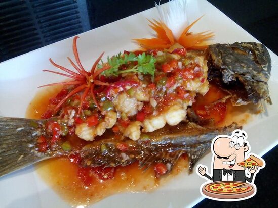 Menu at Love Patong restaurant, Phuket