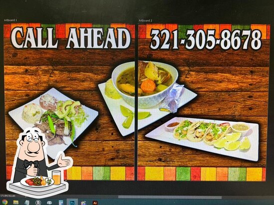 Menu at Taqueria El Tesoro restaurant, Cocoa