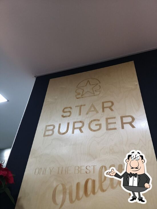 Menu em StarBurger restaurante, Paredes