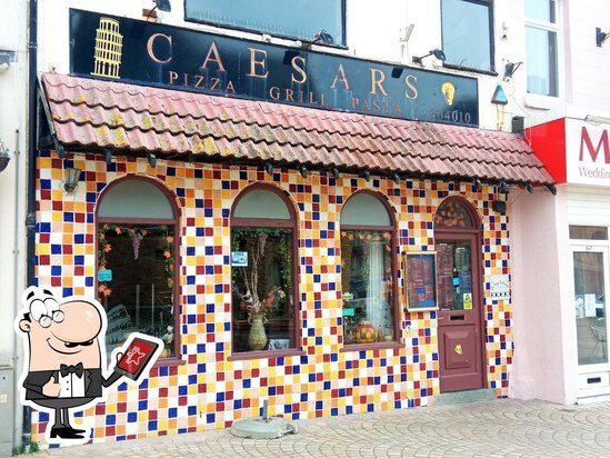 Menu at Caesar's Of Cedar Square restaurant, Blackpool