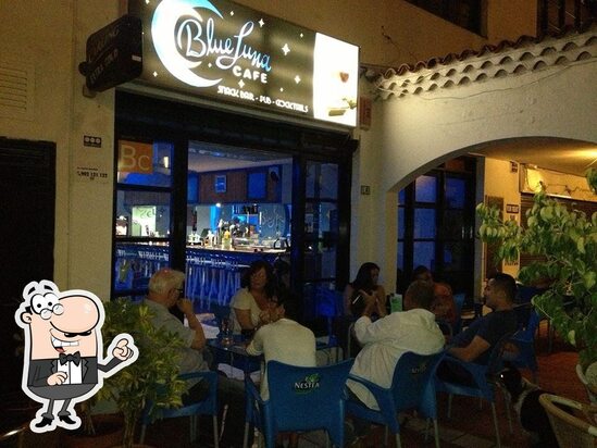 Carta de Blue Luna Cafe, Playa de la Américas