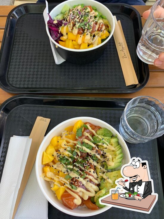 Menu au POKE DOKE restaurant, Pantin