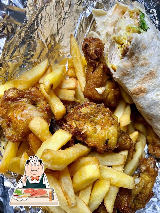 Carta del restaurante Pollo King Halal, Vecindario