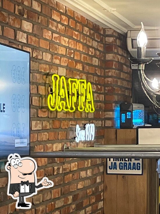 Menu at Jaffa Shoarma, Rotterdam