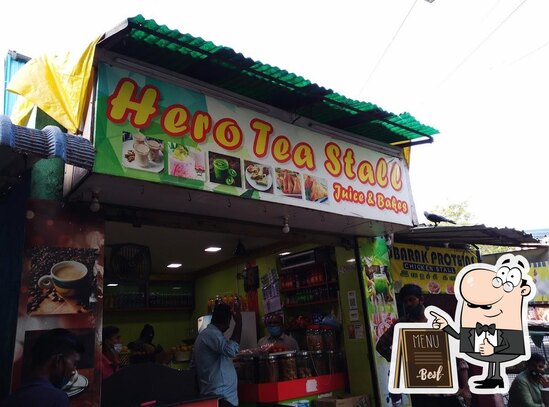Menu at Hero Tea Stall, Chennai, 119