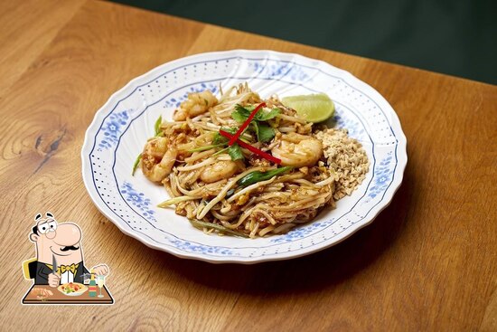 Menu at Rosa's Thai restaurant, London