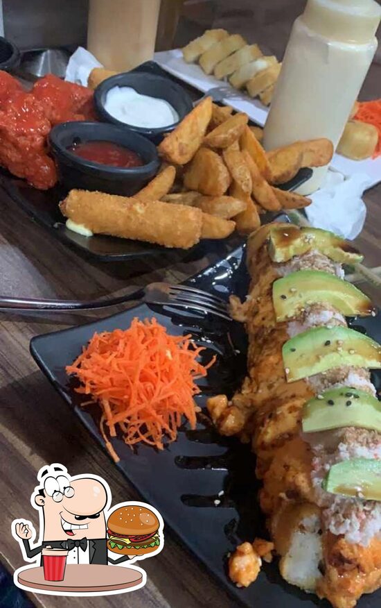 Menu at Sushi Bas restaurant, Culiacán