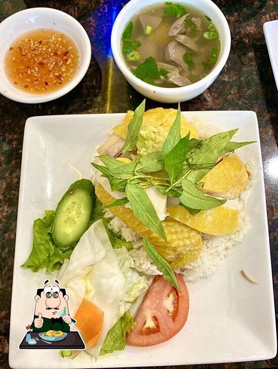Menu at Cơm Gà Houston restaurant, Houston, Bellaire Blvd