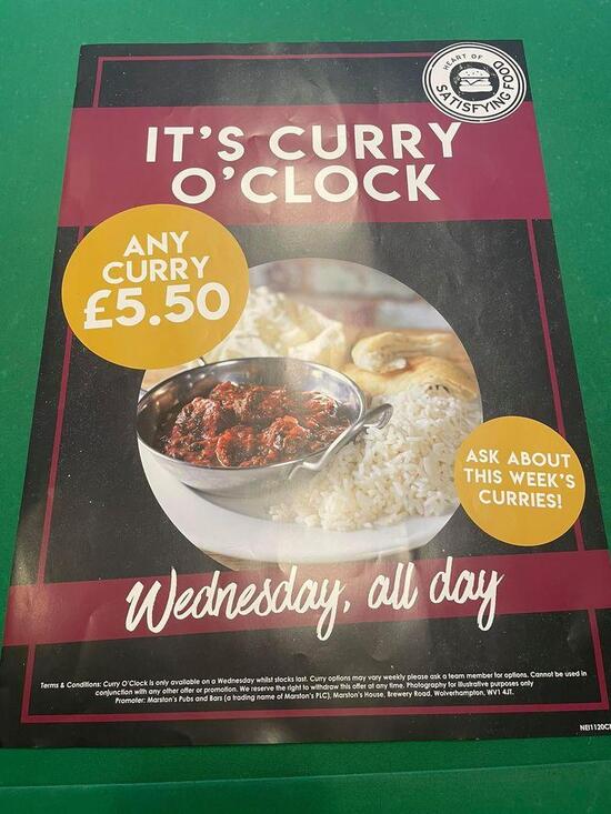 Menu at Ebdon Arms pub & bar, Weston-super-Mare, Lilac Way