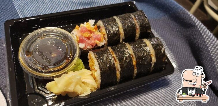 Menu at Masaru Sushi restaurant, Québec City