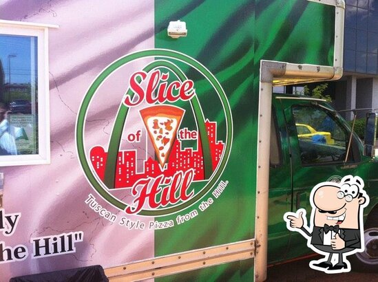 Menu at Slice Of The Hill, Sunset Hills