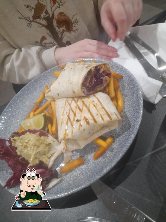 Menu at Trackside Café, Bromley