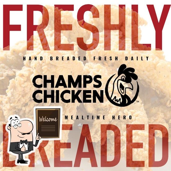 Menu at Champs Chicken fast food, Victoria, US-87