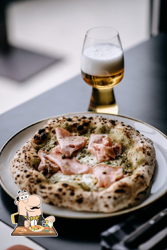 Menu at Pizza One restaurant, Mlini