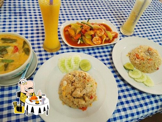Menu at Red Corner restaurant, Karon