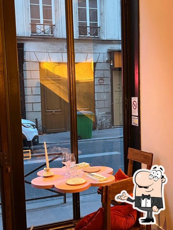 Menu at Dante Restaurant, Paris