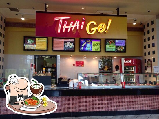 Menu at Thai Go restaurant, Lynnwood