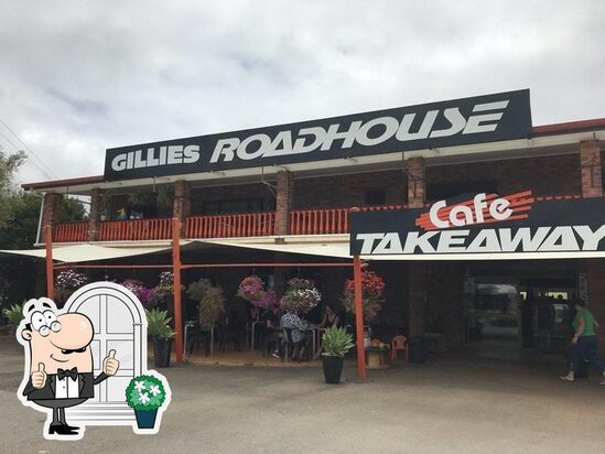 Menu at The Gillies cafe, Yungaburra