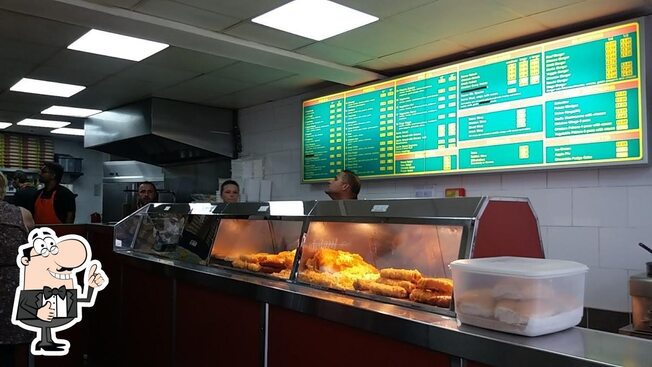 Menu at Brampton Roosters fast food, Brampton
