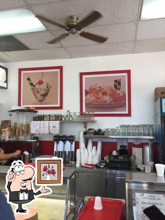 Menu at Miami Coppelia Ice Cream, Miami, NW 7th St
