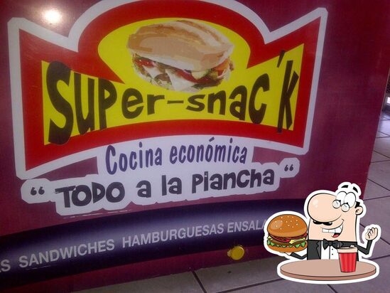Menu at Super Snack restaurant, Culiacán