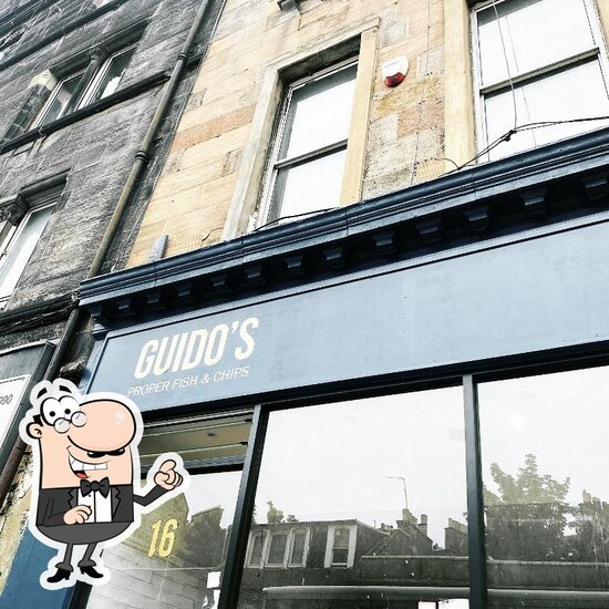 Menu at Guido's Proper Fish & Chips restaurant, Edinburgh